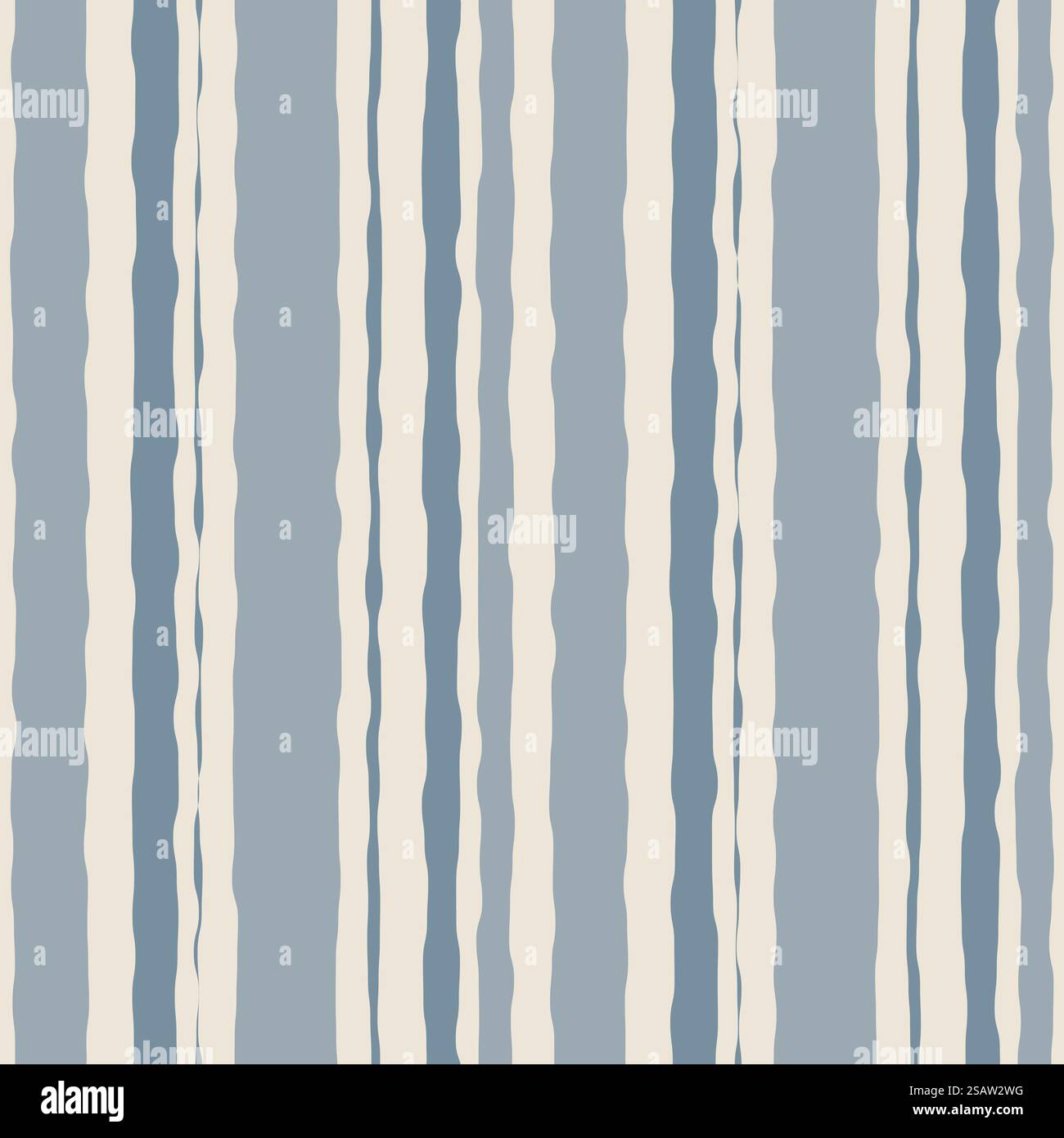 Pastel color striped watercolor brush seamless pattern. Vector ...