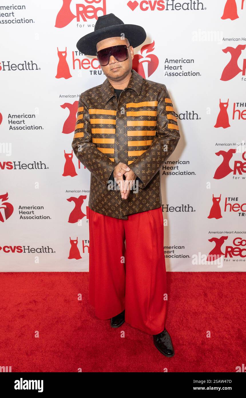 New York, NY, 30 January 2025: Jefre attends American Heart Association ...