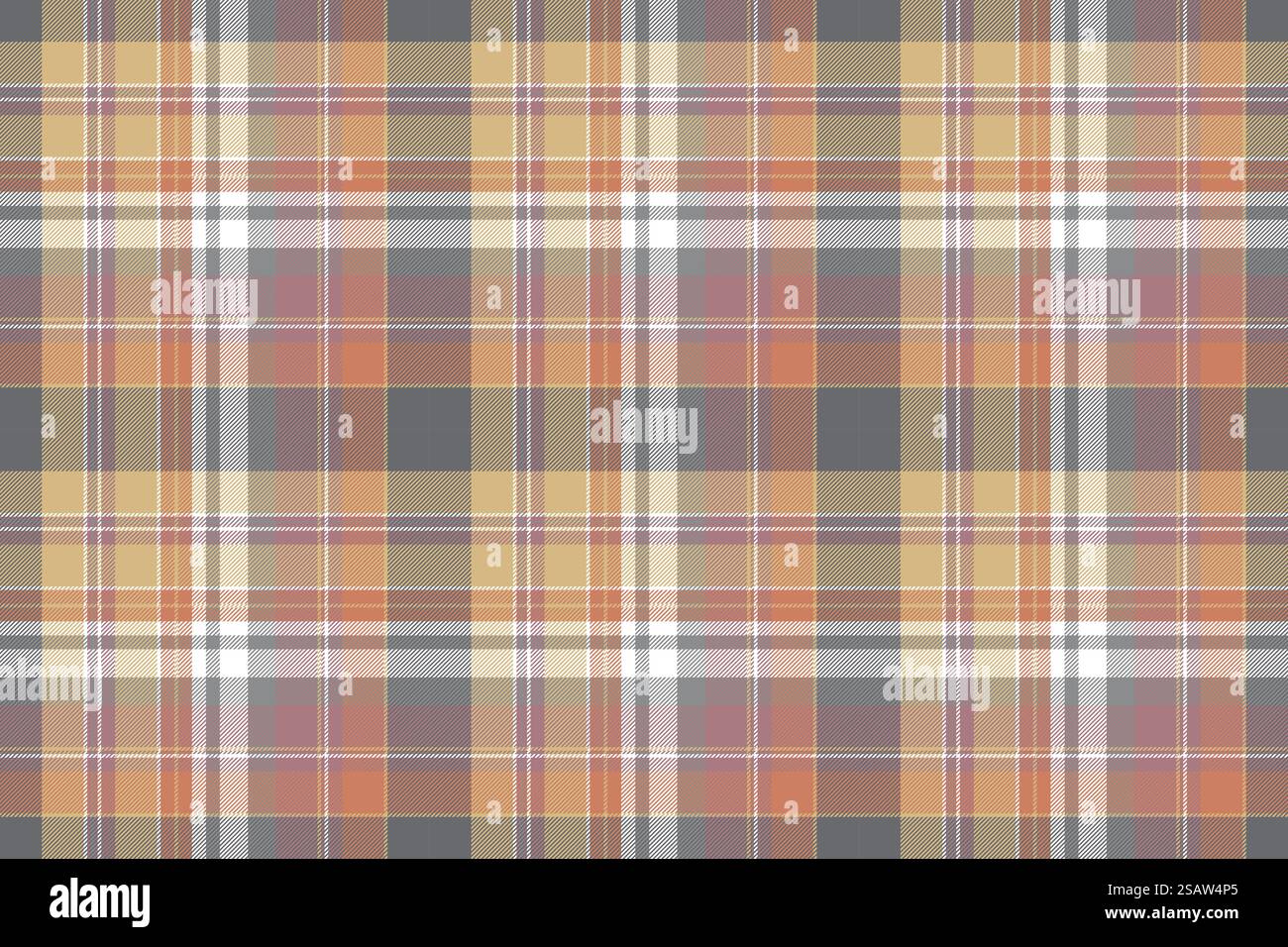 Plaid diagonal fabric texture seamless pattern. Flat design. Vector ...
