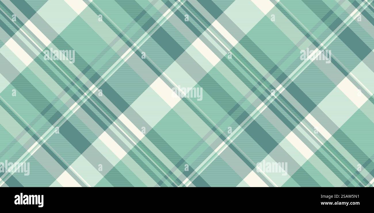 Irish fabric seamless texture, iconic pattern check vector. Season ...