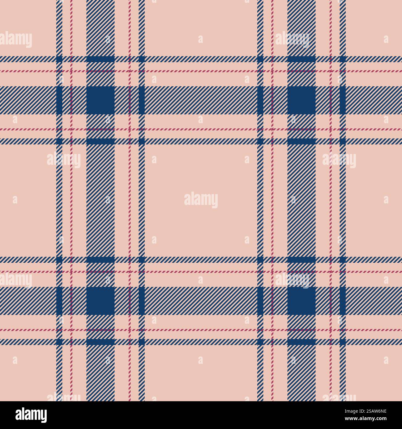 Plaid seamless pattern in pink. Check fabric texture. Vector textile ...