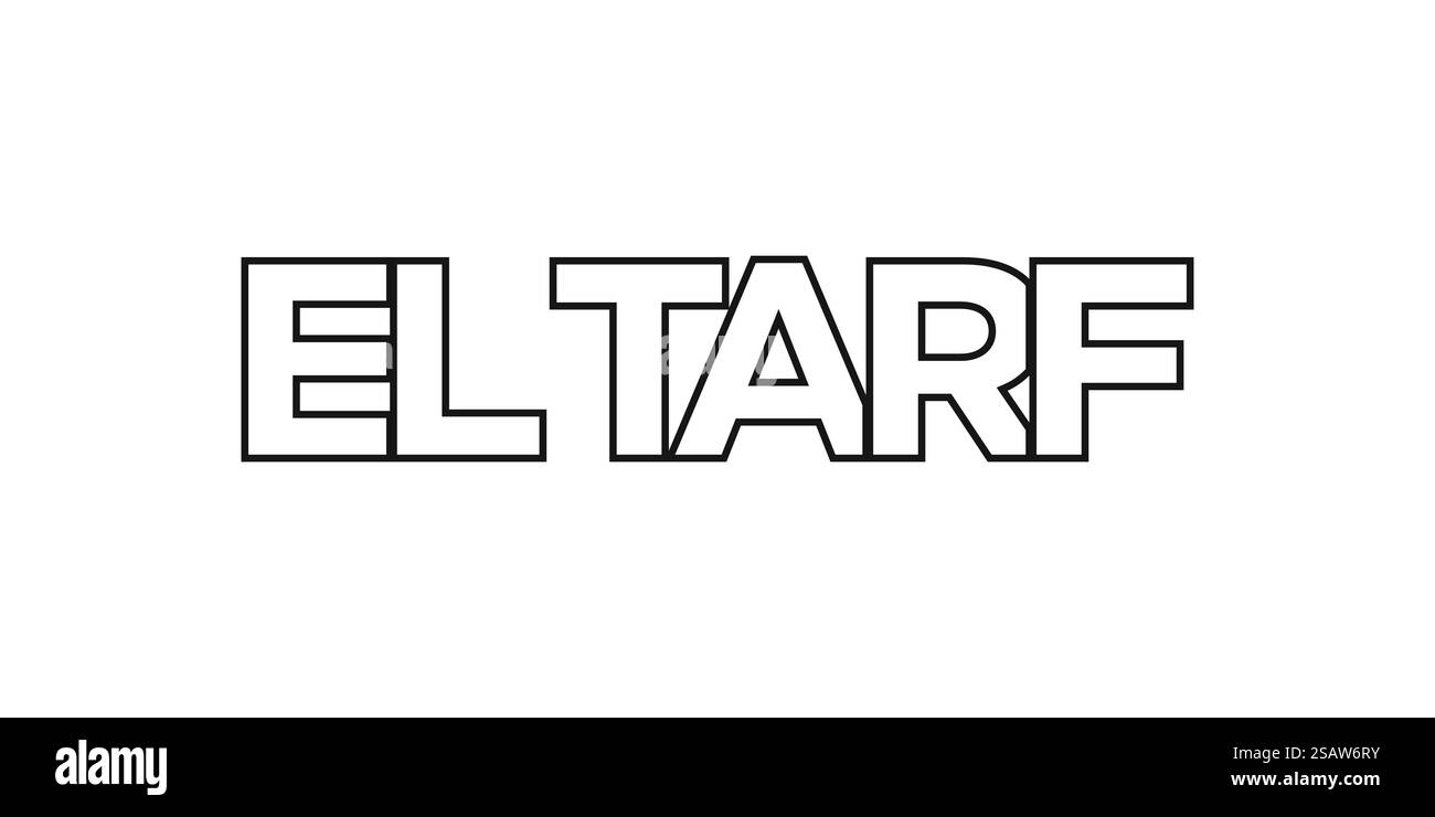 El Tarf in the Algeria emblem for print and web. Design features ...