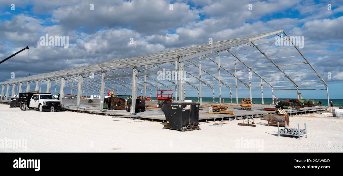 Miami, Florida, USA - November 16, 2024: Structural design engineering. Structure engineering at ...