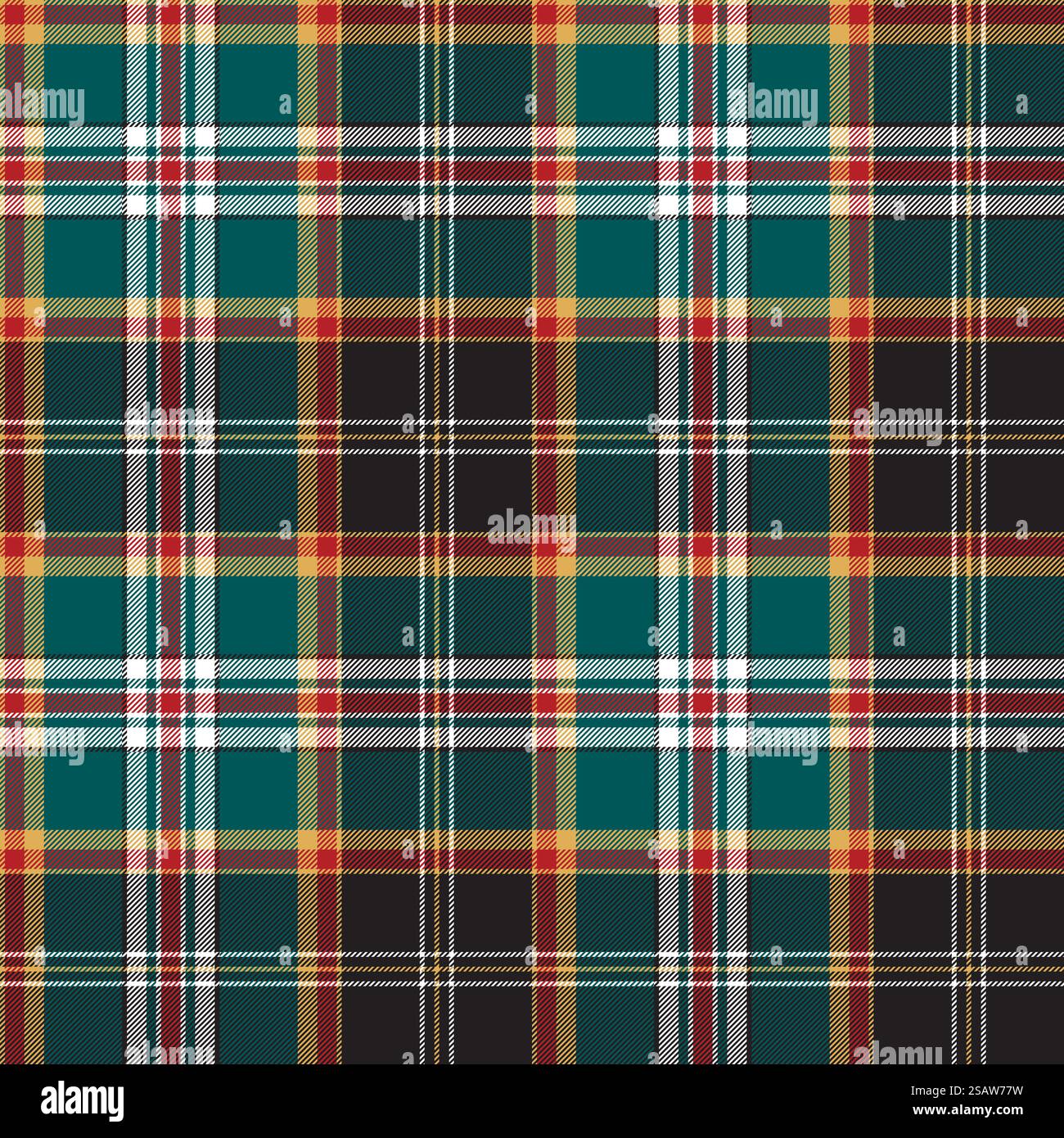 Diagonal fabric texture seamless pattern check plaid. Vector ...