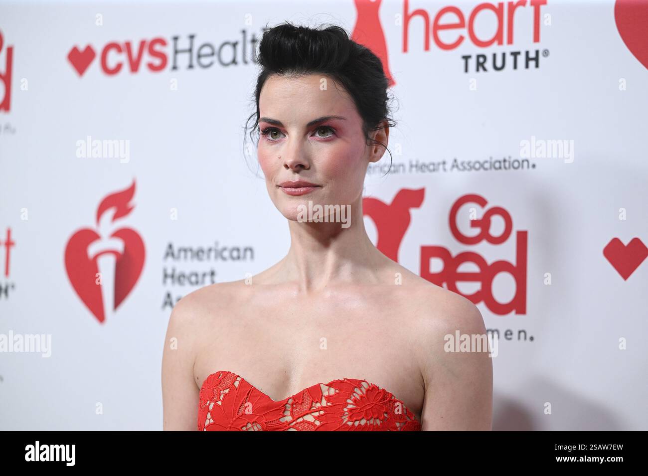 New York, USA. 30th Jan, 2025. Jaimie Alexander attends The American ...