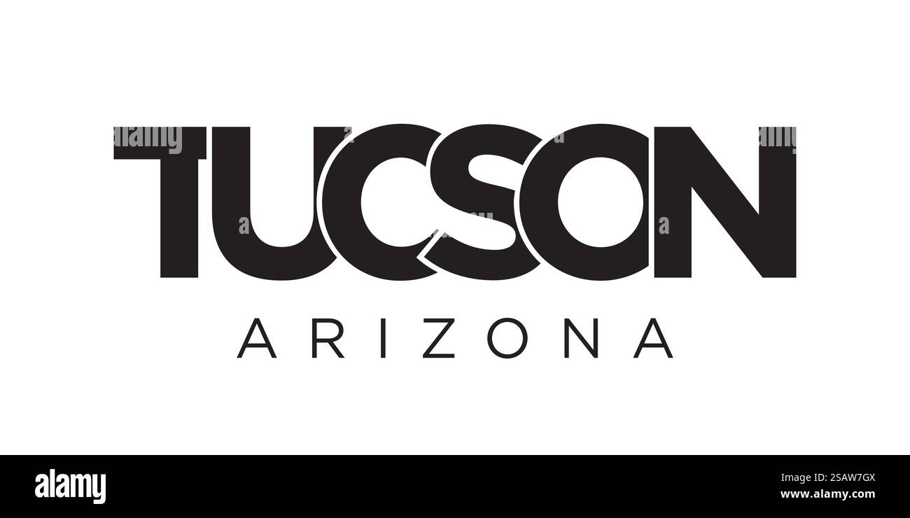 Tucson, Arizona, USA typography slogan design. America logo with ...