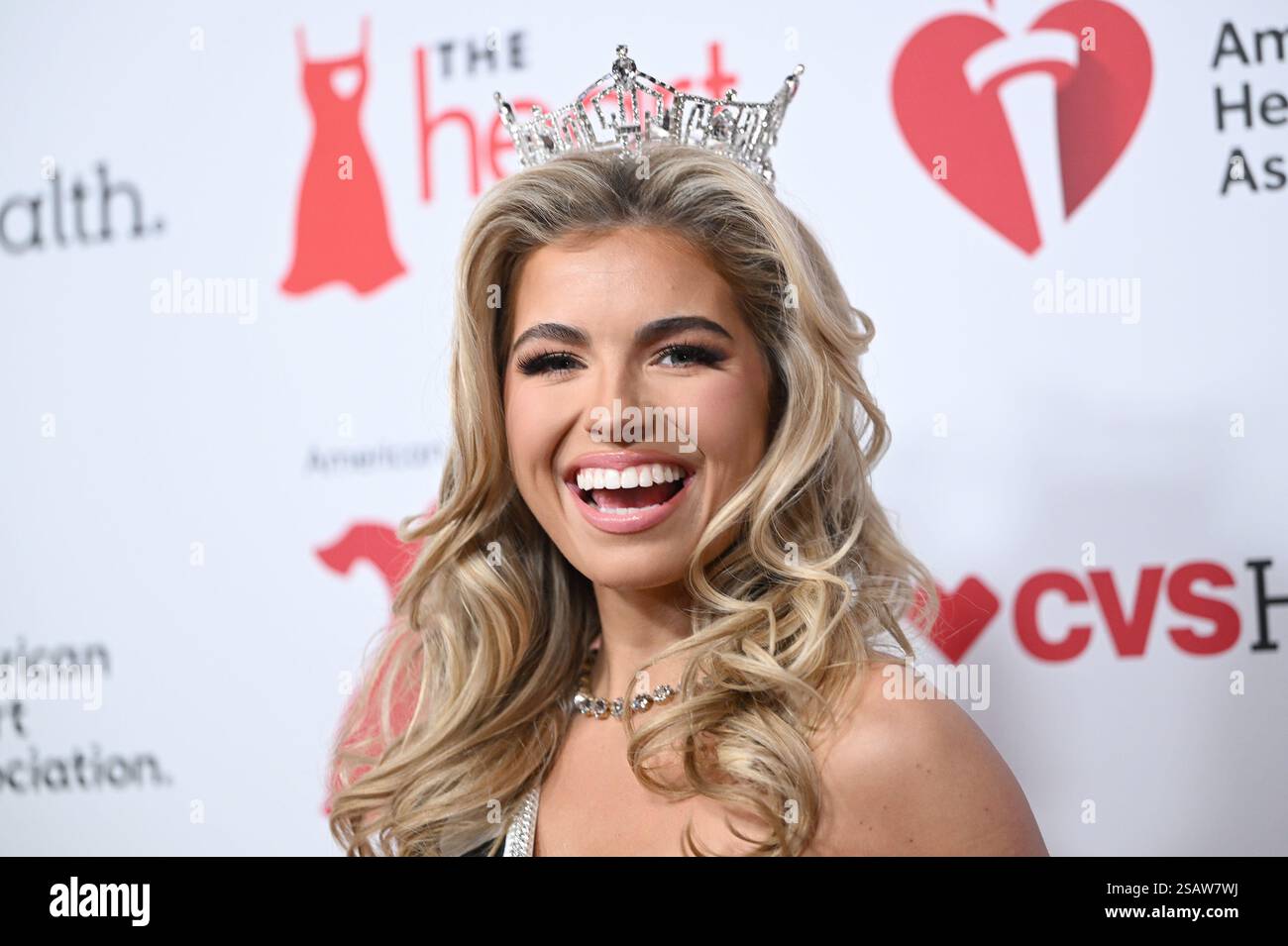 New York, USA. 30th Jan, 2025. Miss America Abbie Stockard attends The ...