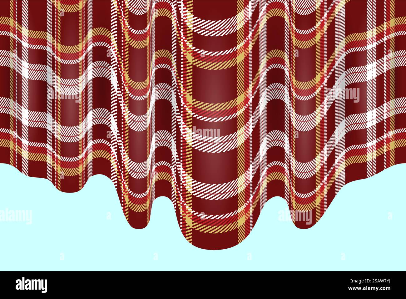 Wrinkled fabric texture Stock Vector Images - Alamy