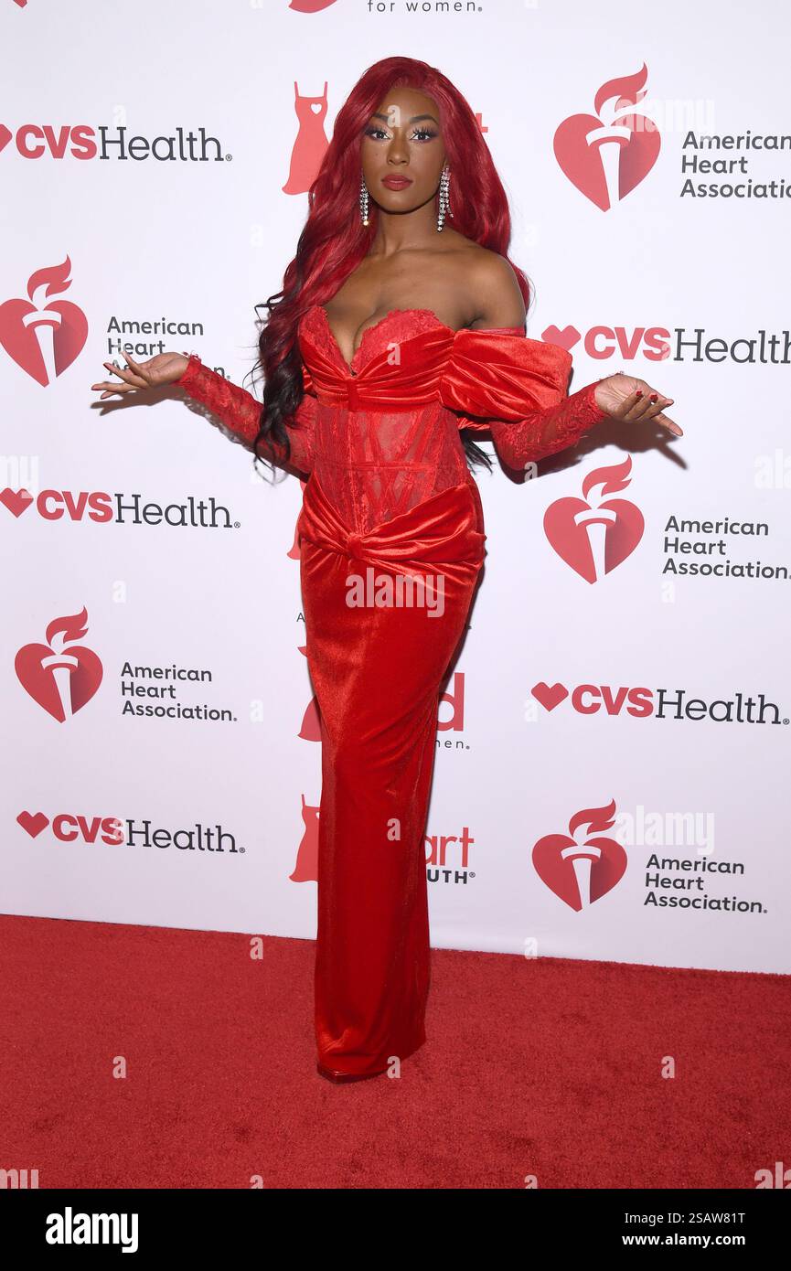 New York, USA. 30th Jan, 2025. Reyna Roberts attends The American Heart ...