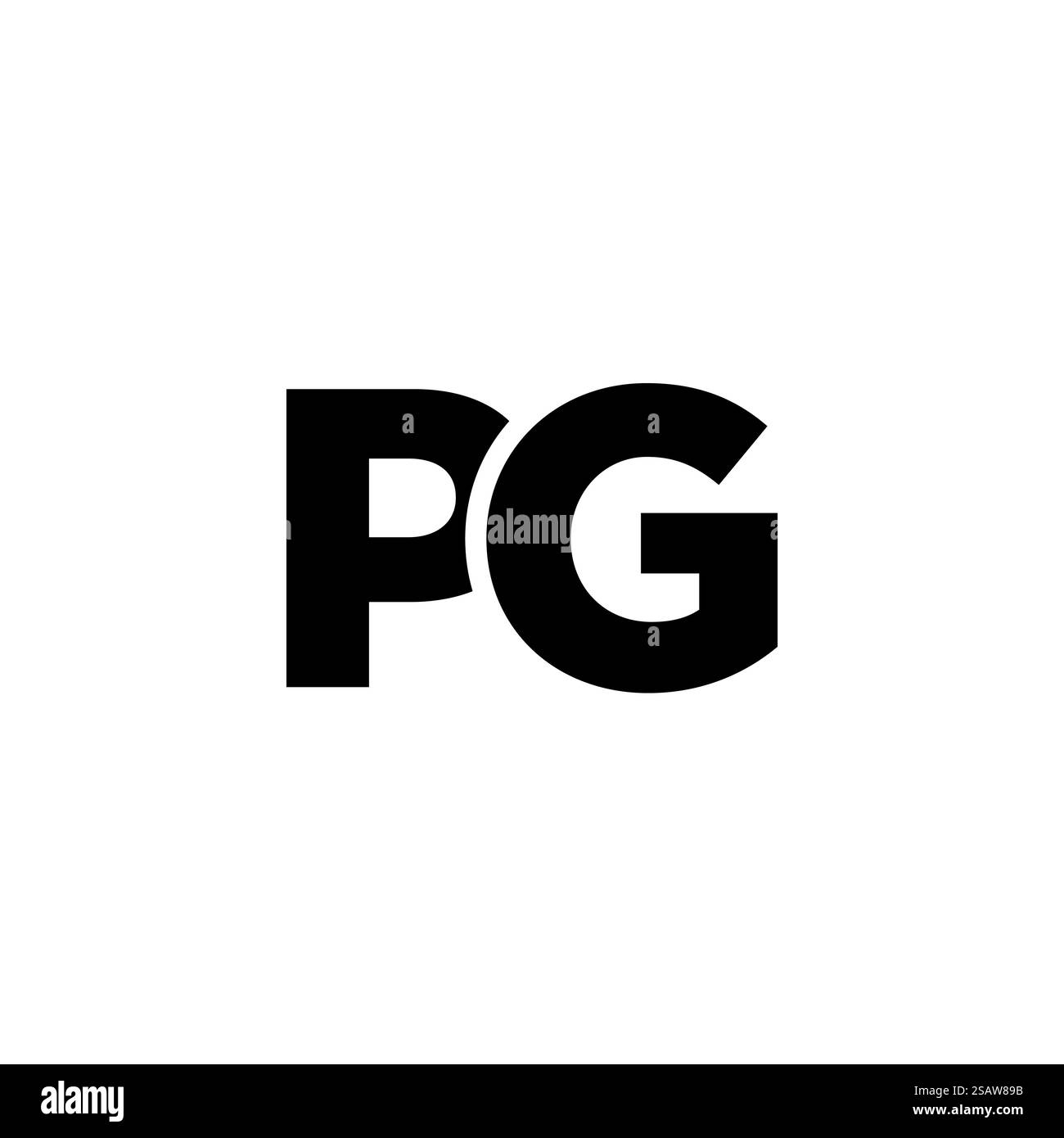 Letter pg logo hi-res stock photography and images - Alamy
