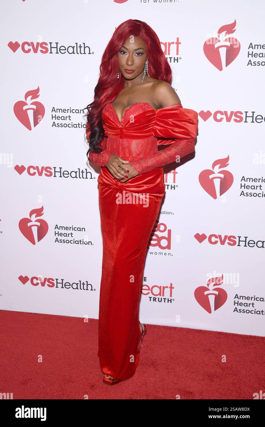 New York, USA. 30th Jan, 2025. Reyna Roberts attends The American Heart ...