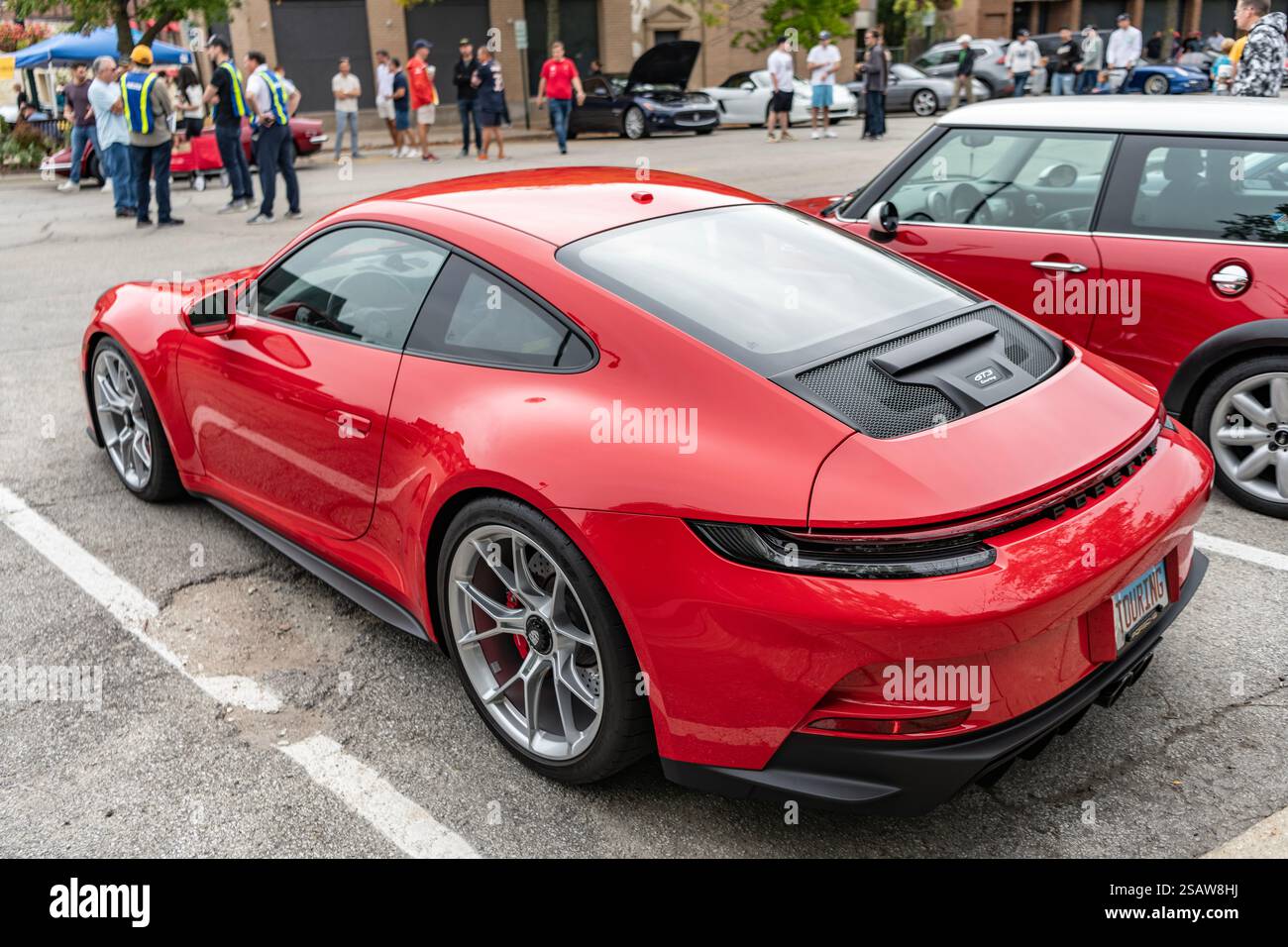 Chicago, Illinois - September 29, 2024: 2023 Porsche 911 GT3 Touring ...