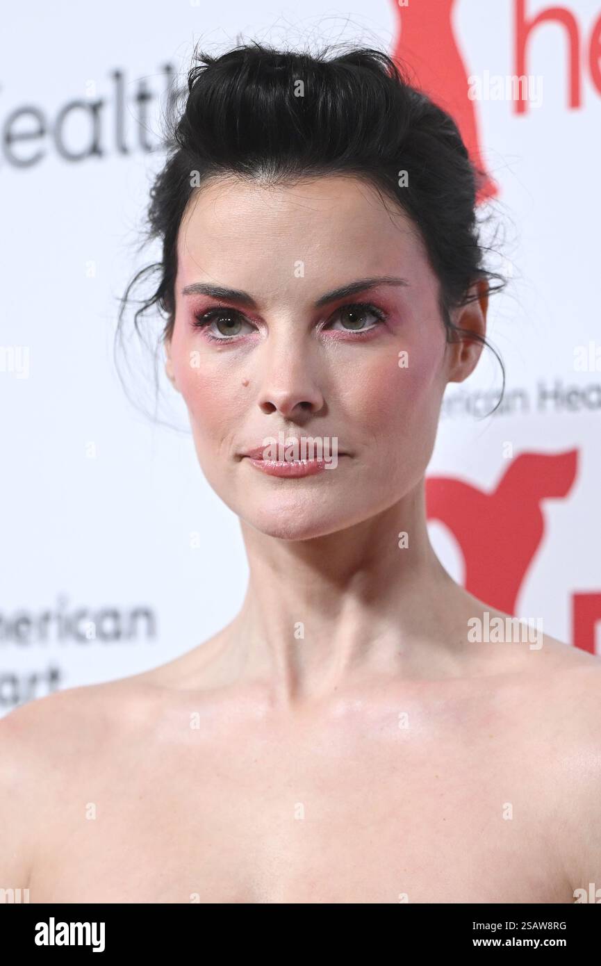 New York, USA. 30th Jan, 2025. Jaimie Alexander attends The American ...