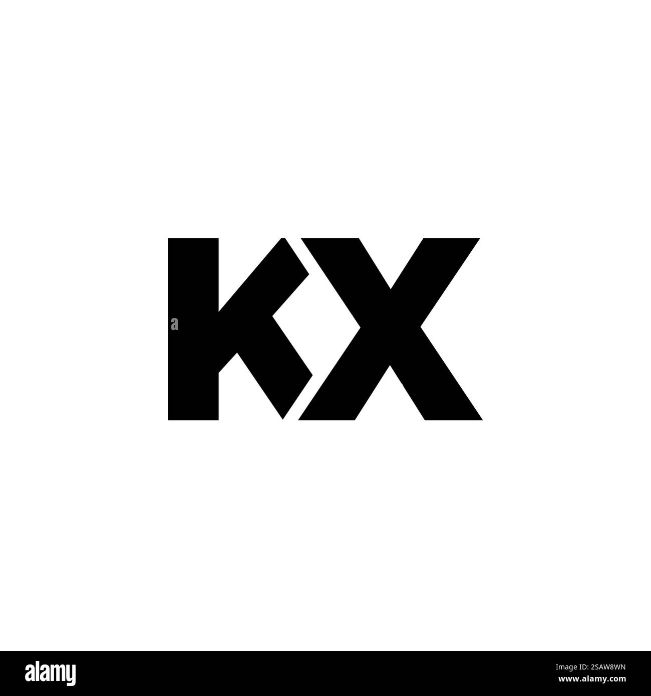 X k logo Stock Vector Images - Alamy
