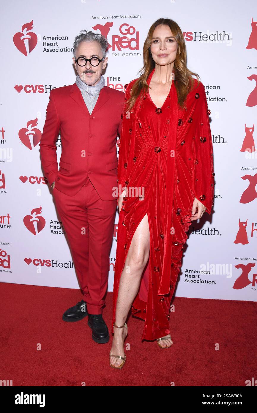 New York, USA. 30th Jan, 2025. (L-R) Alan Cumming and Saffron Burrows ...