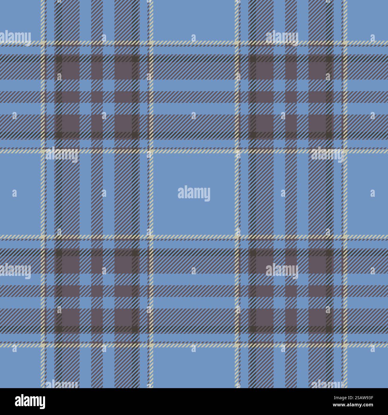 Plaid seamless pattern. Check fabric texture. Vector textile print ...