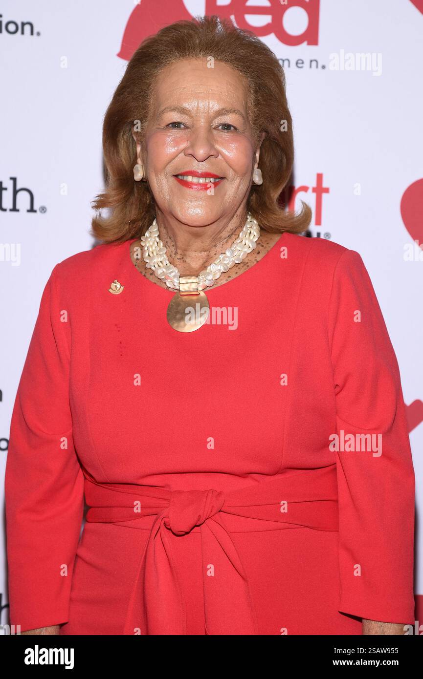 New York, USA. 30th Jan, 2025. Marsha Jones attends The American Heart ...