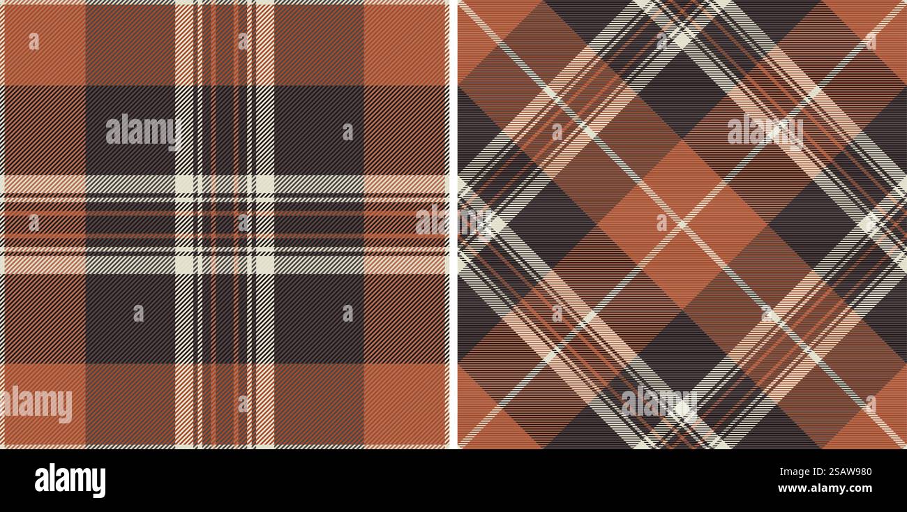 Check tartan textile of fabric plaid vector with a pattern background ...