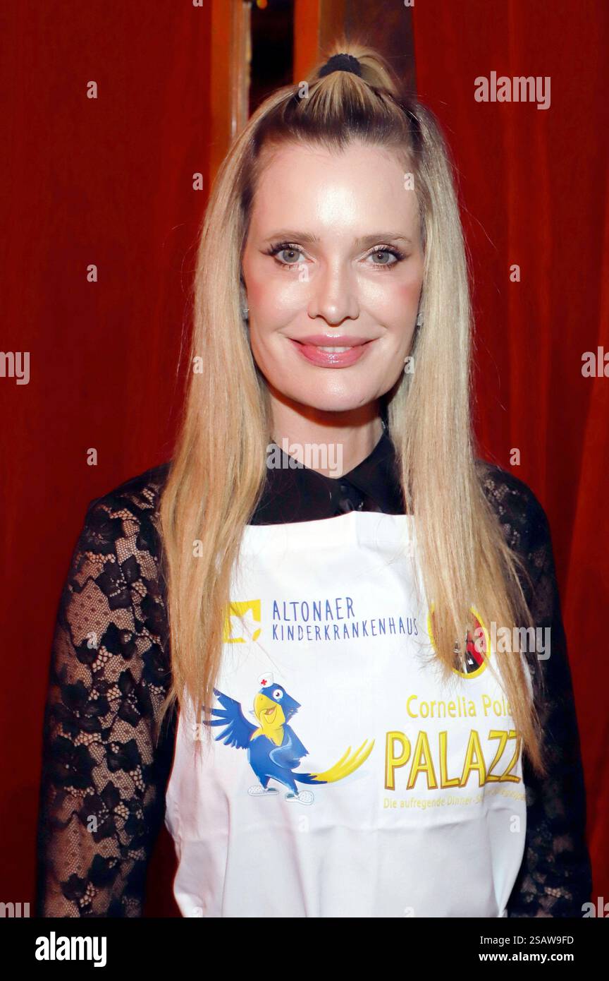 Mirja du Mont beim Charity-Abend zugunsten des Lufthafens im Altonaer ...