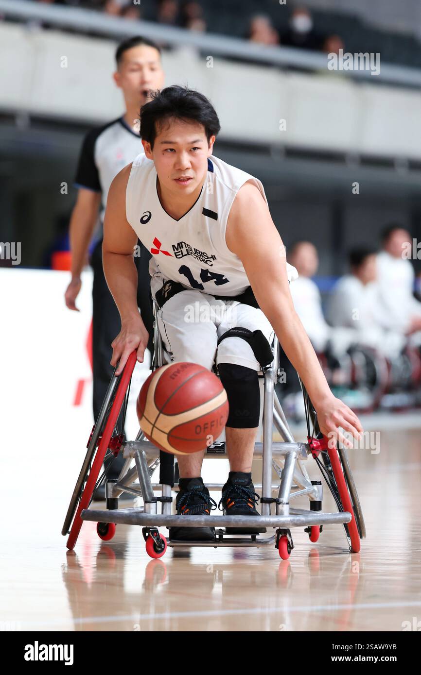 Tokyo Metropolitan Gymnasium, Tokyo, Japan. 31st Jan, 2025. Kohei Ikeda (Chiba Hawks), JANUARY ...