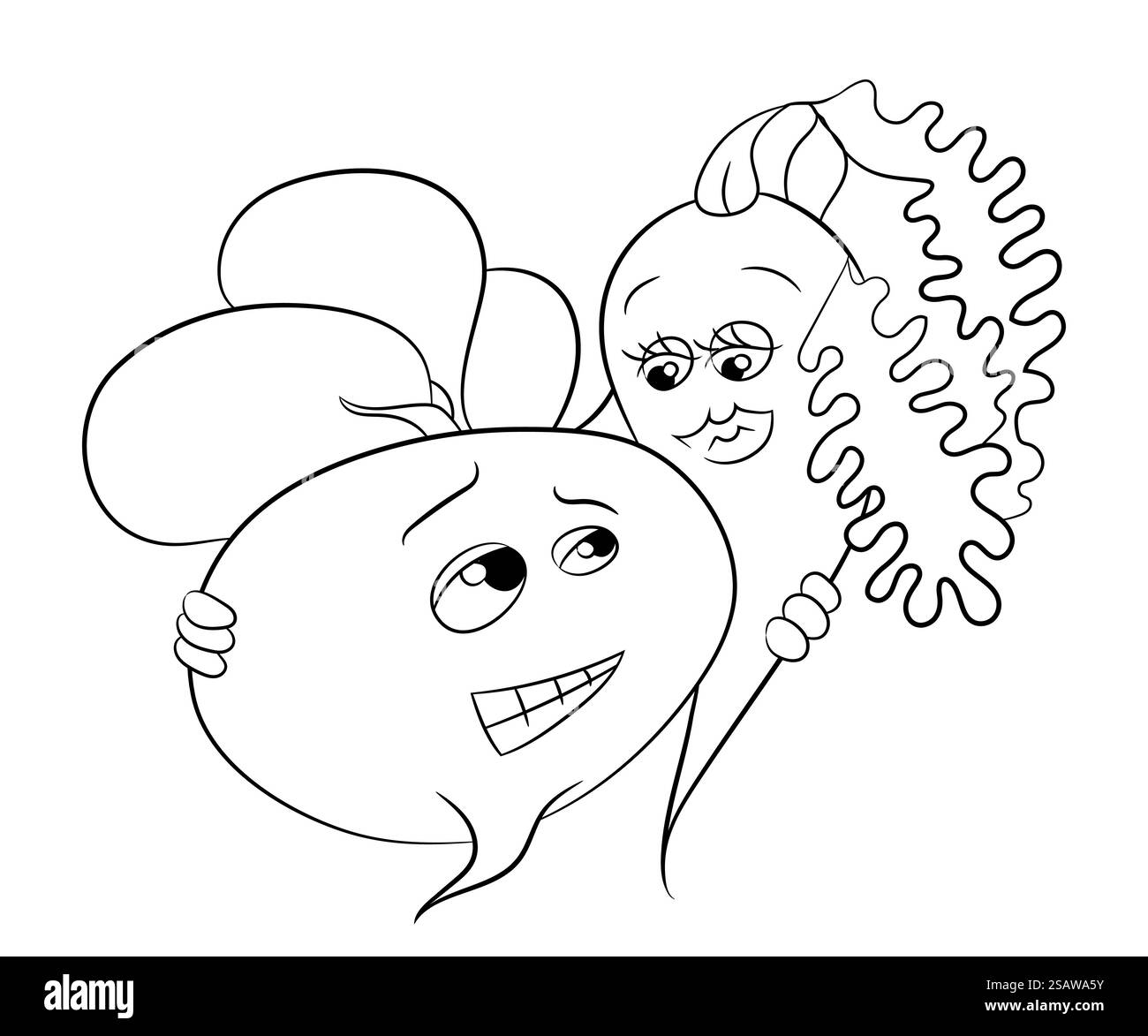 Healthy food vegetables beets and carrots silhouette template for ...