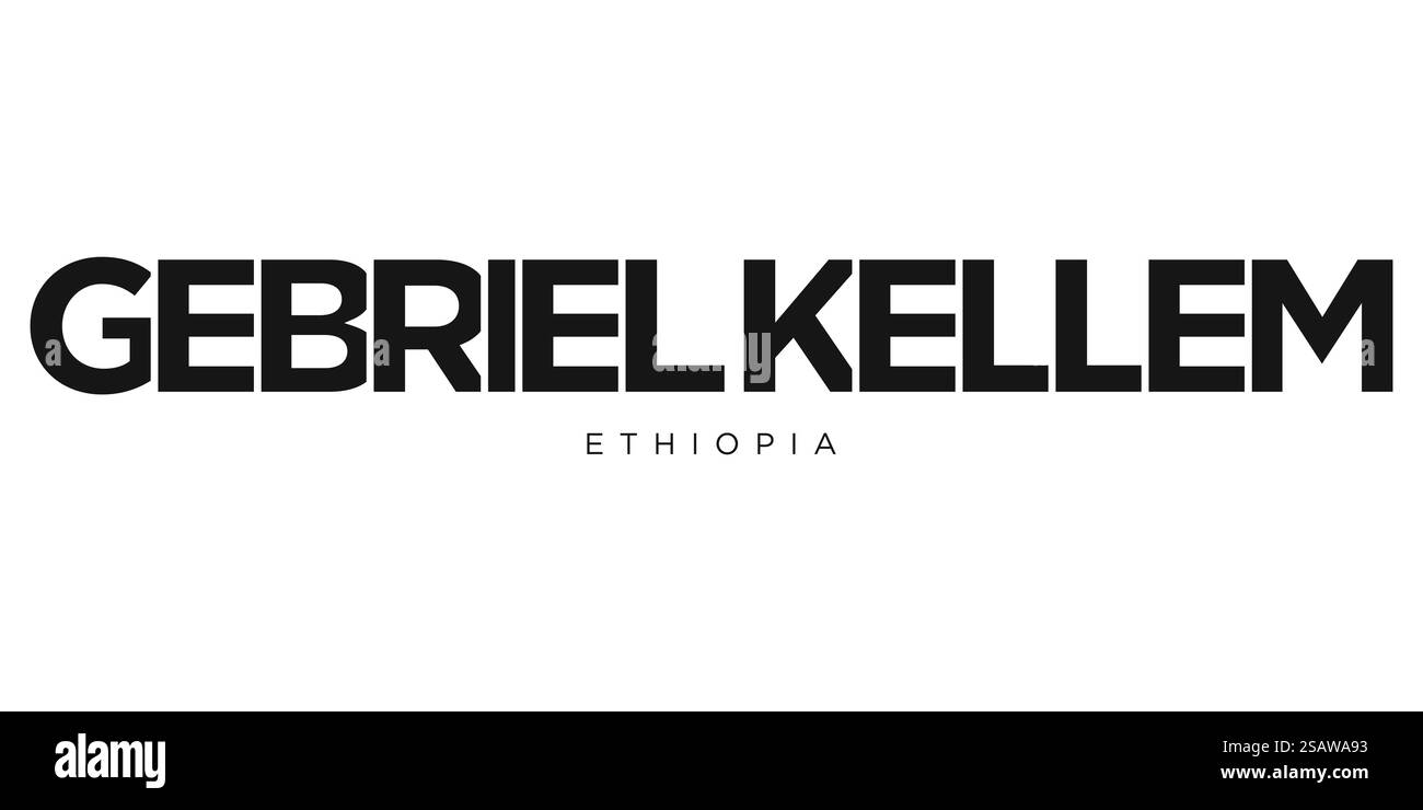 Gebriel Kellem in the Ethiopia emblem for print and web. Design ...