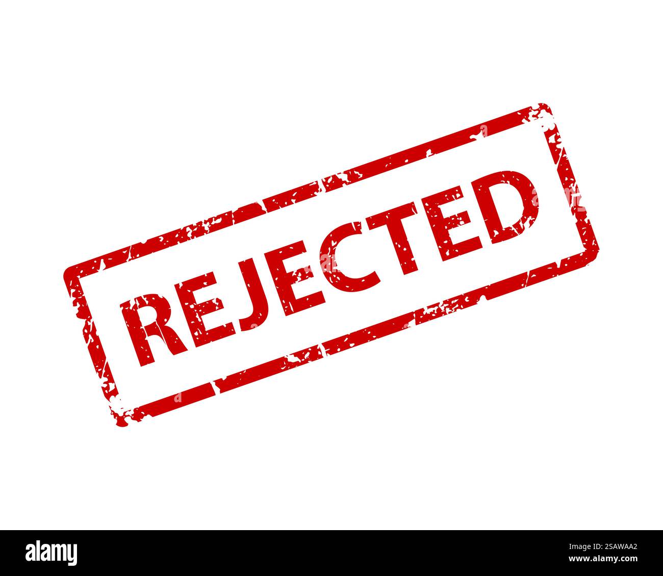 Rejected stamp vector texture. Rubber cliche imprint. Web or print ...