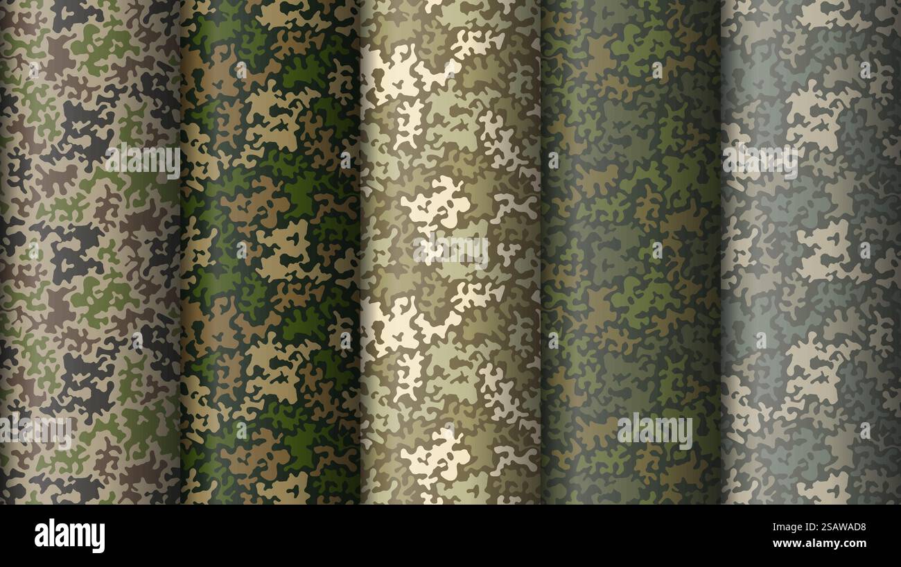 Military textile of camouflage for uniform. Como fabric textured ...