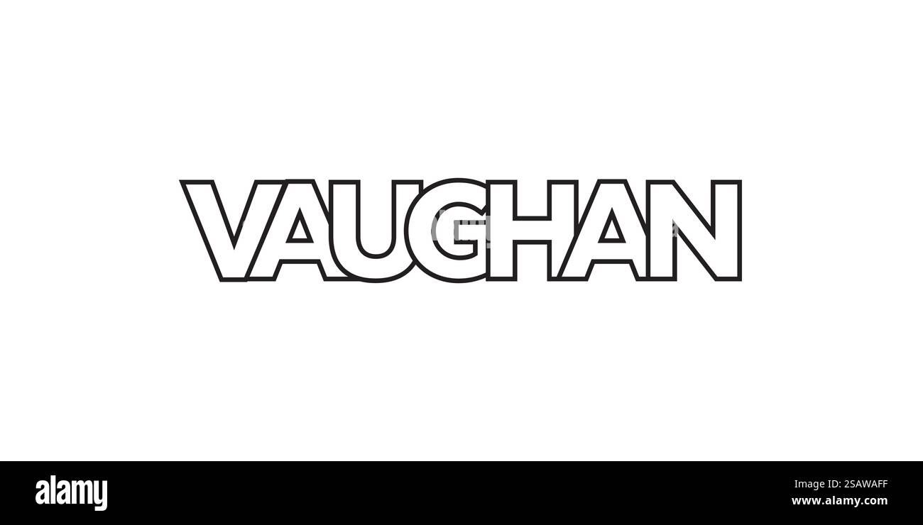 Vaughan in the Canada emblem for print and web. Design features ...