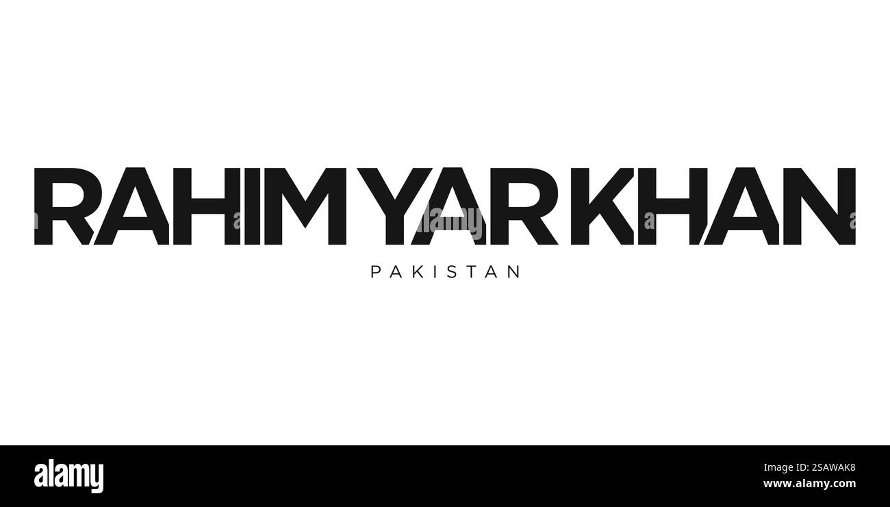 Rahim Yar Khan in the Pakistan emblem for print and web. Design ...
