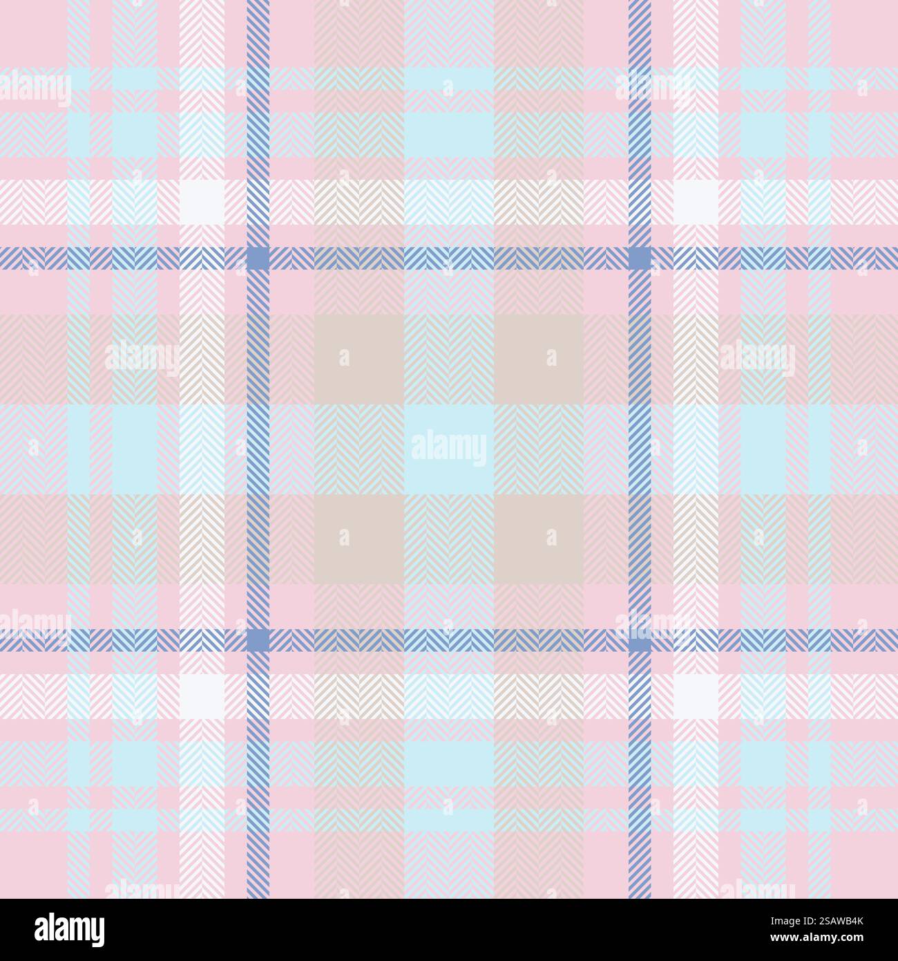 Plaid check pattern in pink. Seamless fabric texture. Tartan textile ...