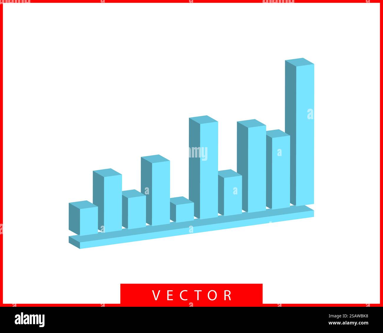 Charts and graphs vector. Diagram icon template Stock Vector Image ...