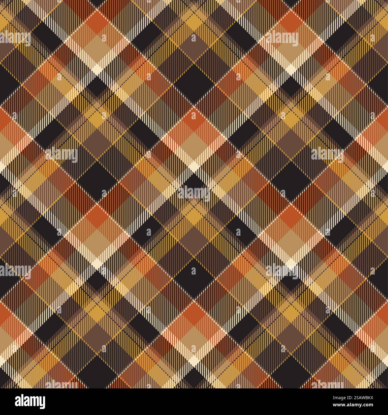 Tartan scotland seamless plaid pattern vector. Retro background fabric ...