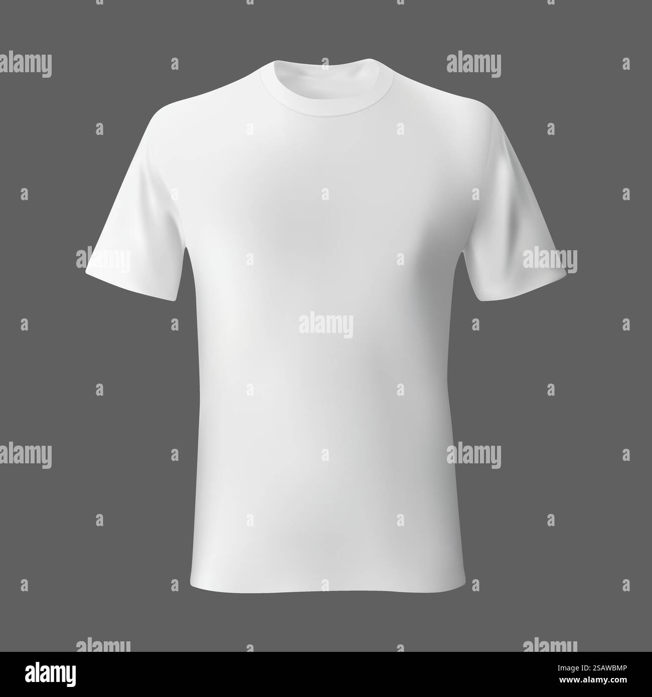 White empty mens t shirt template. Vector illustration.. White empty ...