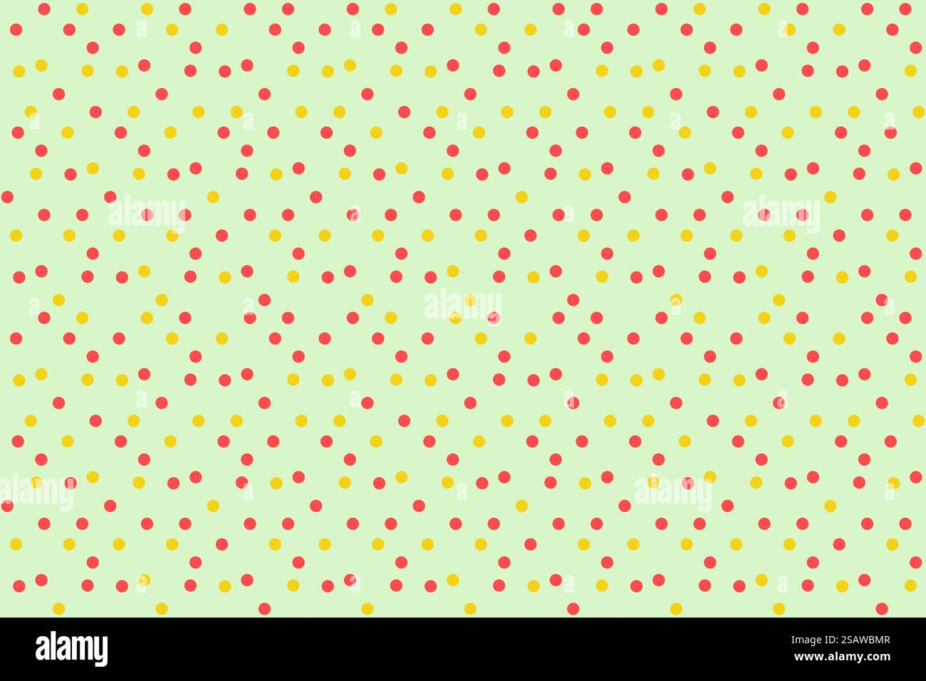 Vintage polka dots in scatter background seamless pattern. Vector ...