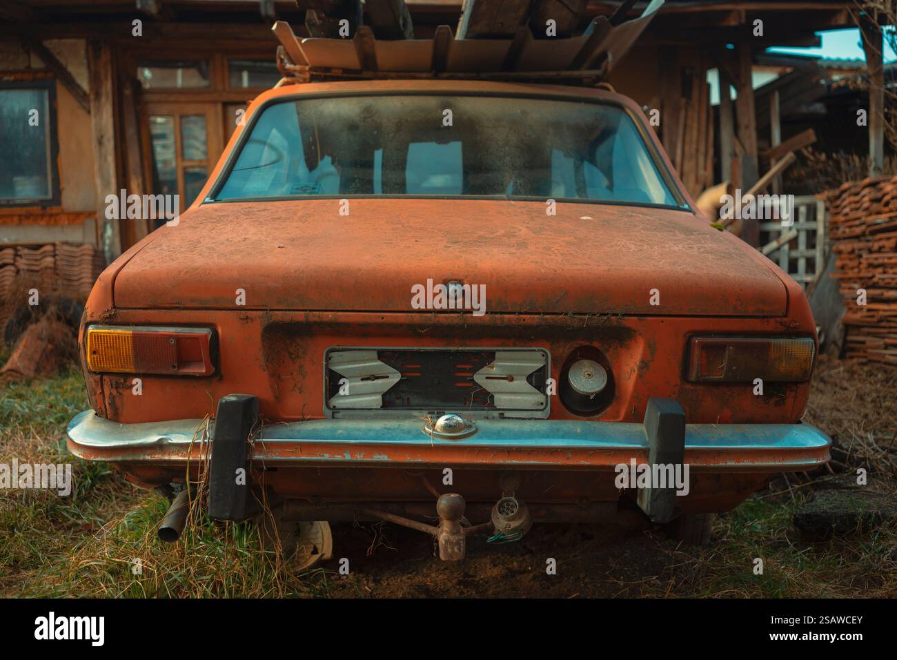 Broken exhaust hi-res stock photography and images - Alamy
