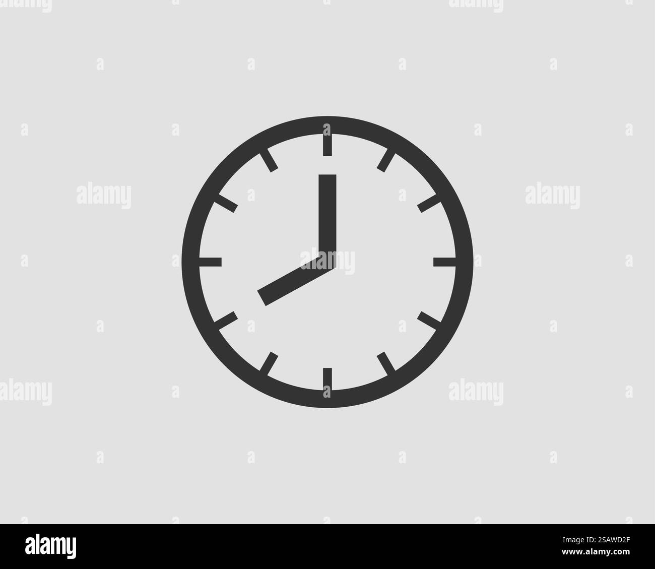 Watch time clock on Stock Vector Images - Alamy