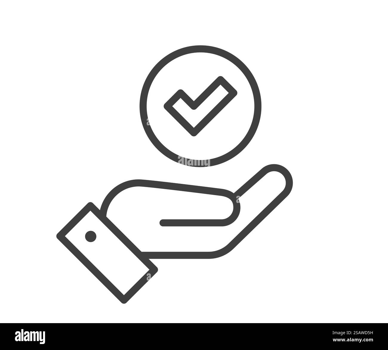 Good icon vector. Business success sign. Best quality symbol of correct ...