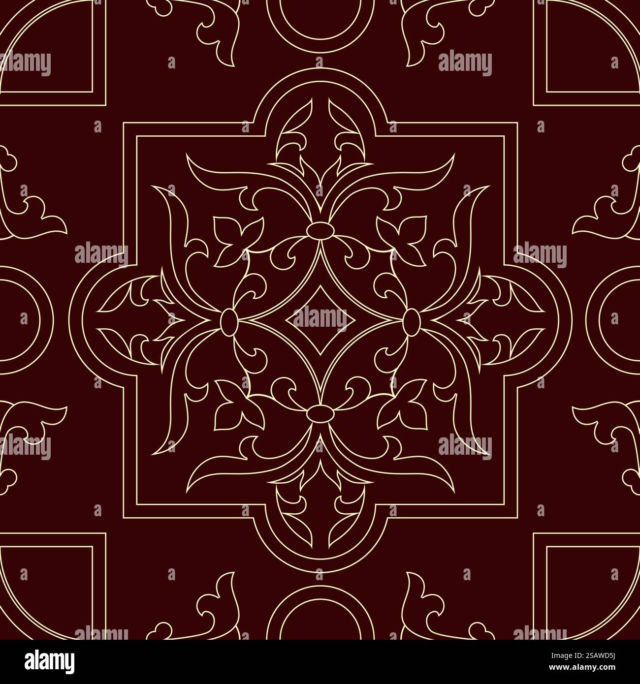 seamless base model pattern element vector illustration. seamless base ...