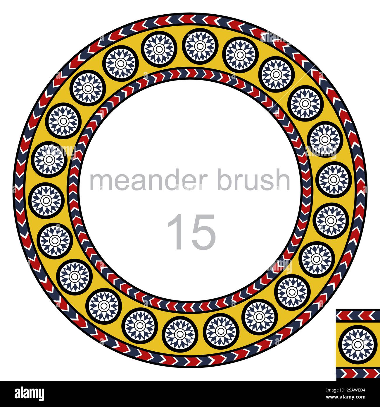 twist ancient pattern, vector illustration. twist ancient pattern Stock ...