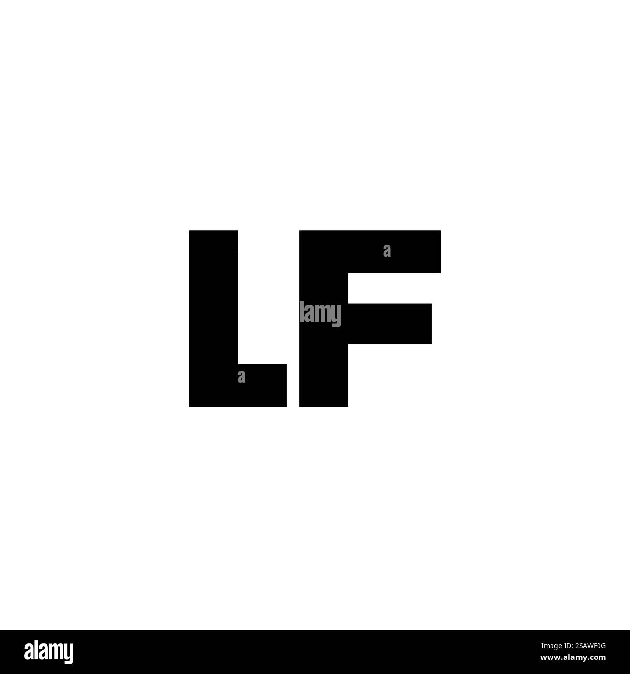 Futuristic minimal f logo hi-res stock photography and images - Alamy