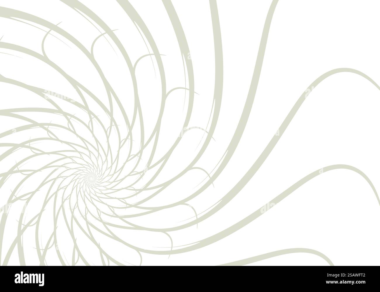 Simple lines background abstract. White trendy pattern spiral vector ...