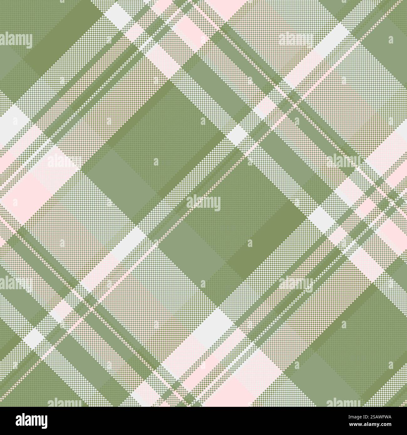 Fancy pattern check plaid, serene fabric vector seamless. Golf texture ...