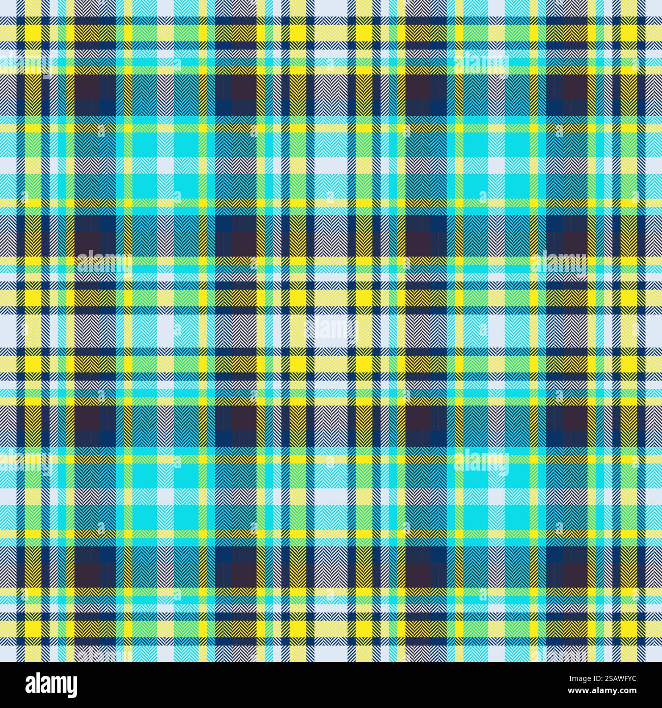 Plaid seamless pattern. Check fabric texture. Vector textile print ...