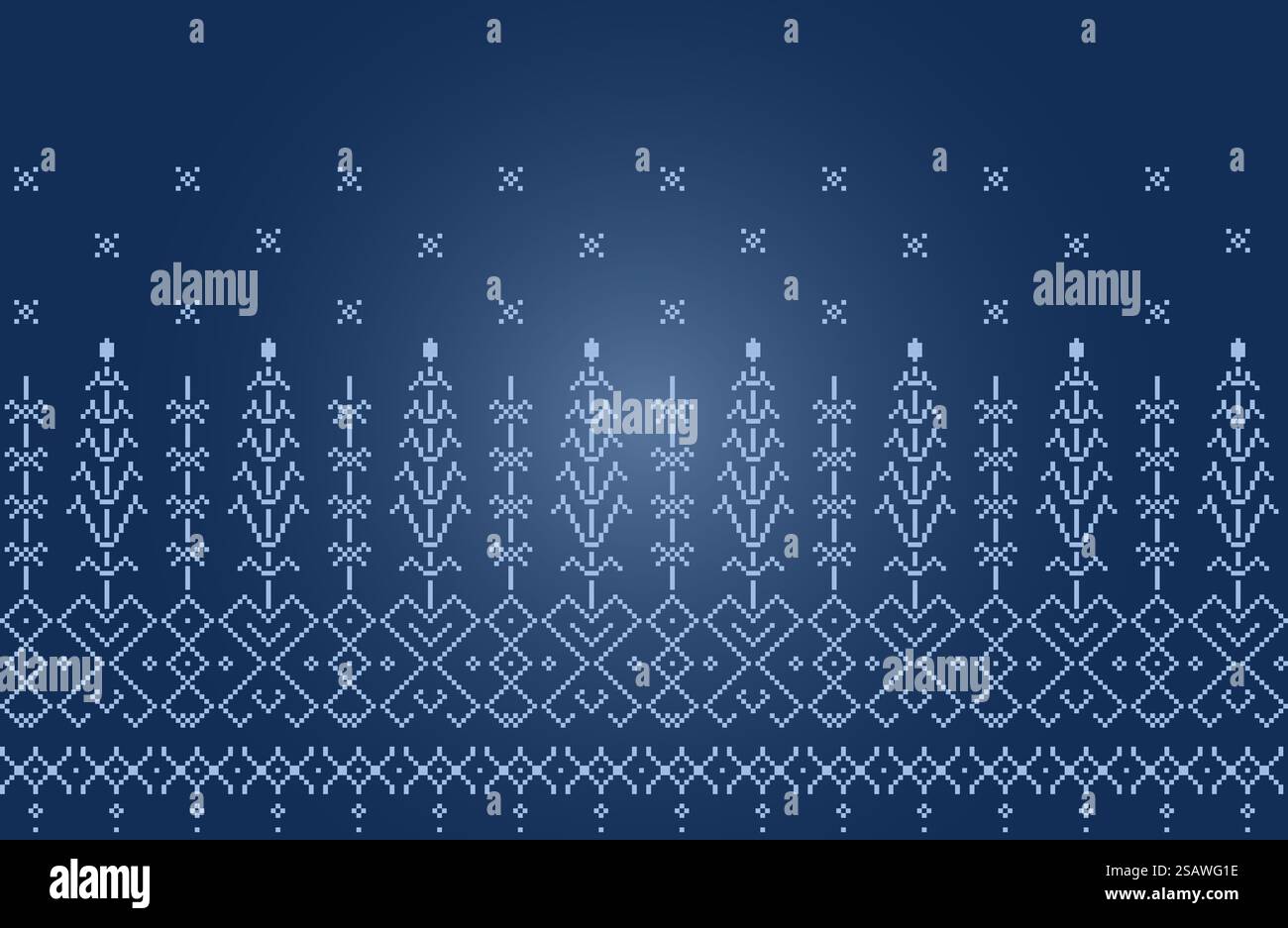 Knitting seamless patterns. Abstract geometric pattern design for ...