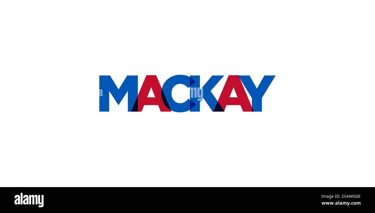 Mackay in the Australia emblem for print and web. Design features ...