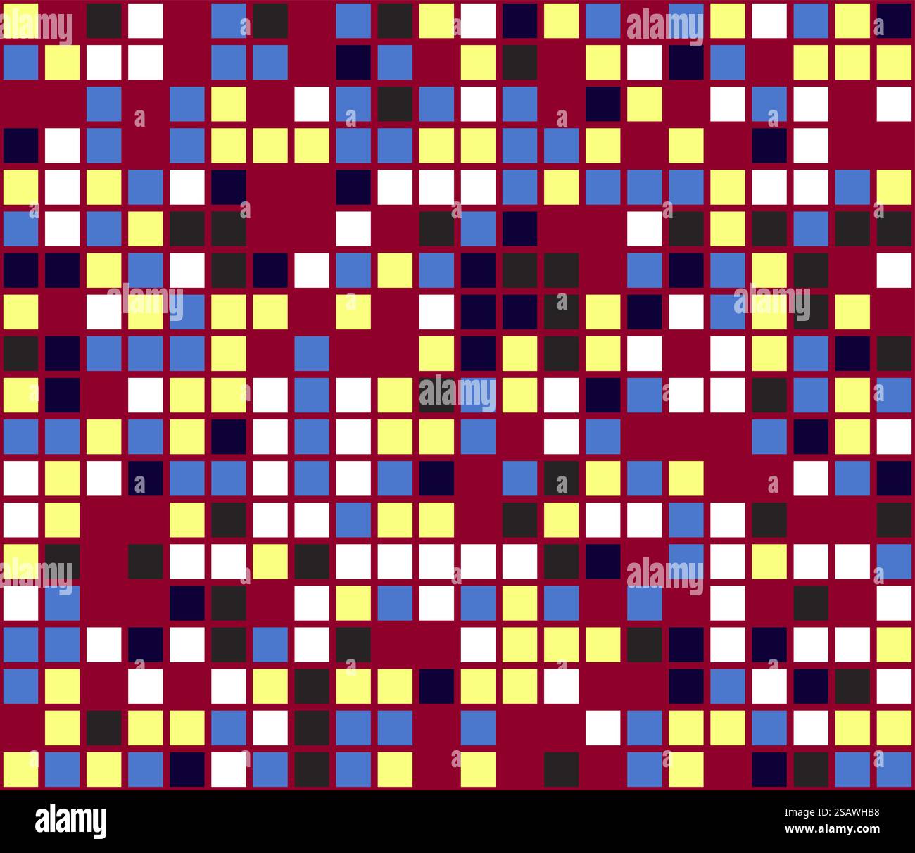 Color mosaic. Colorful background. Abstract seamless pattern. Vector ...