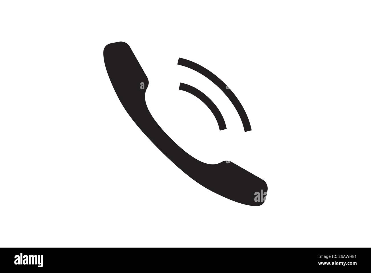 Call phone icon. Communication and support vector symbol. Telephone ...