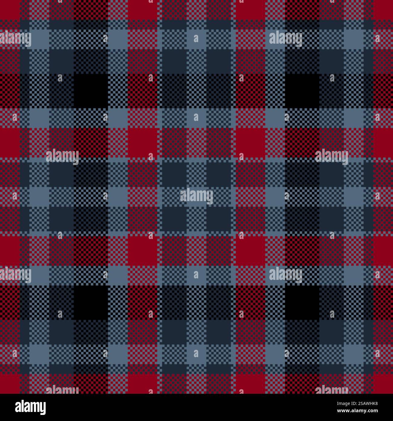 Pixel background vector design. Modern seamless pattern plaid. Square ...