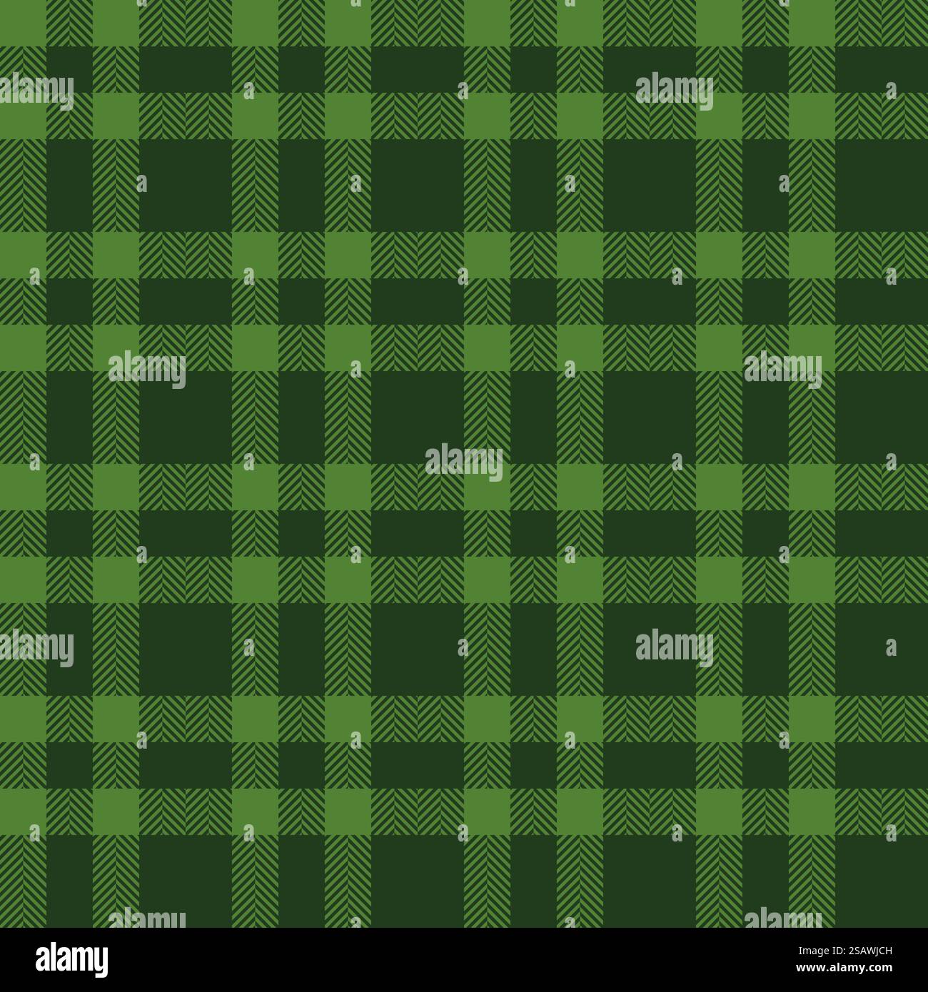 Plaid check pattern in green. Seamless fabric texture. Tartan textile ...